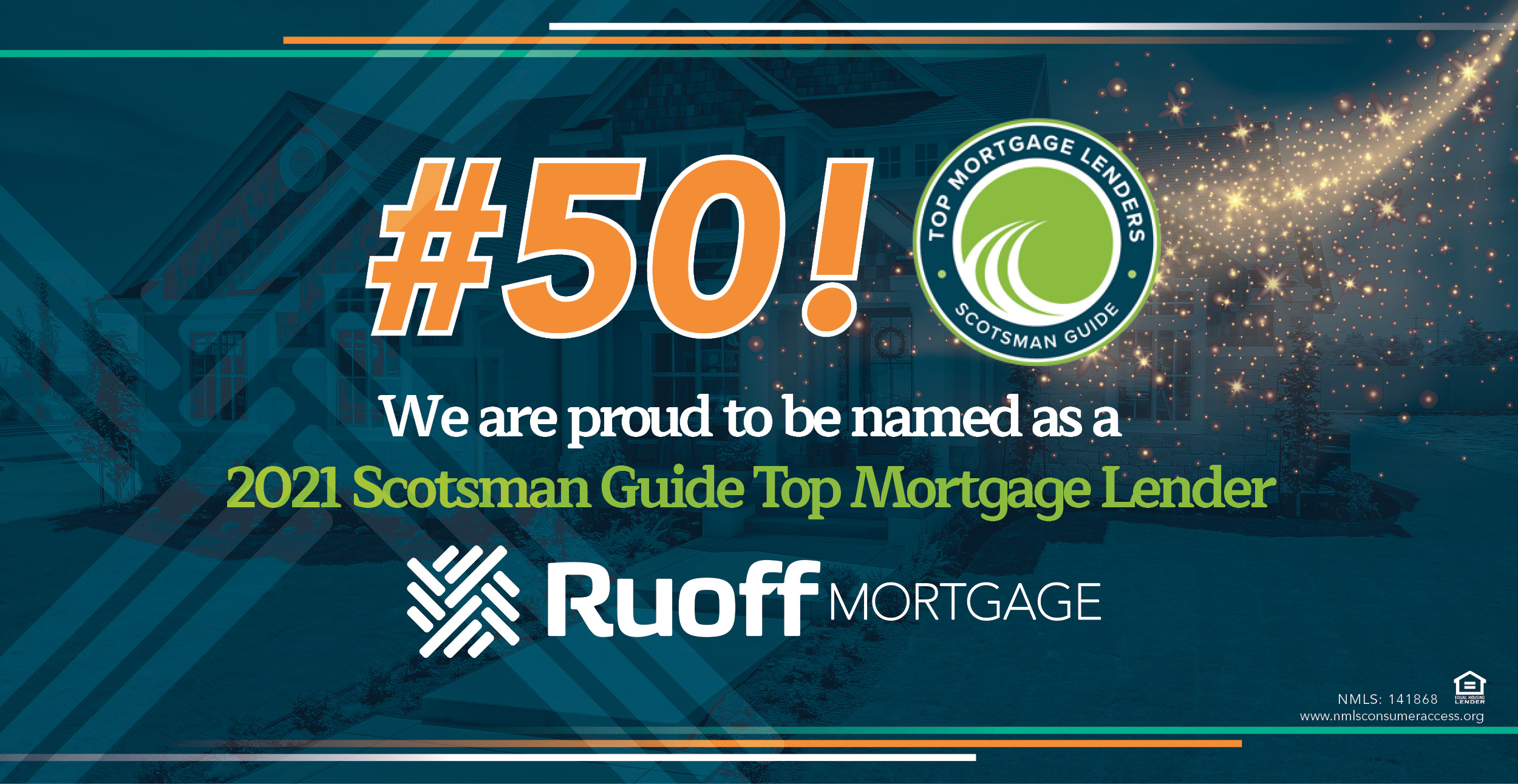 Ruoff Mortgage Named a Top Mortgage Lender by The Scotsman Guide